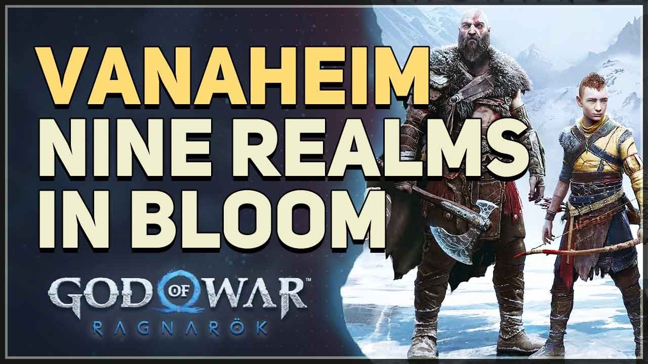 Vanaheim Flower Nine Realms in Bloom God of War Ragnarok - YouTube