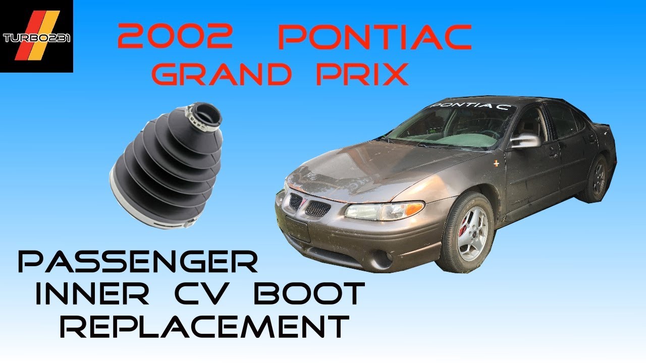 2002 Pontiac Grand Prix Inner CV Boot Replacement - YouTube