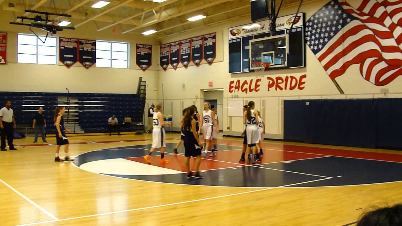 SYC County Basketball 11/30/14 Game 3 First 1/2 - YouTube