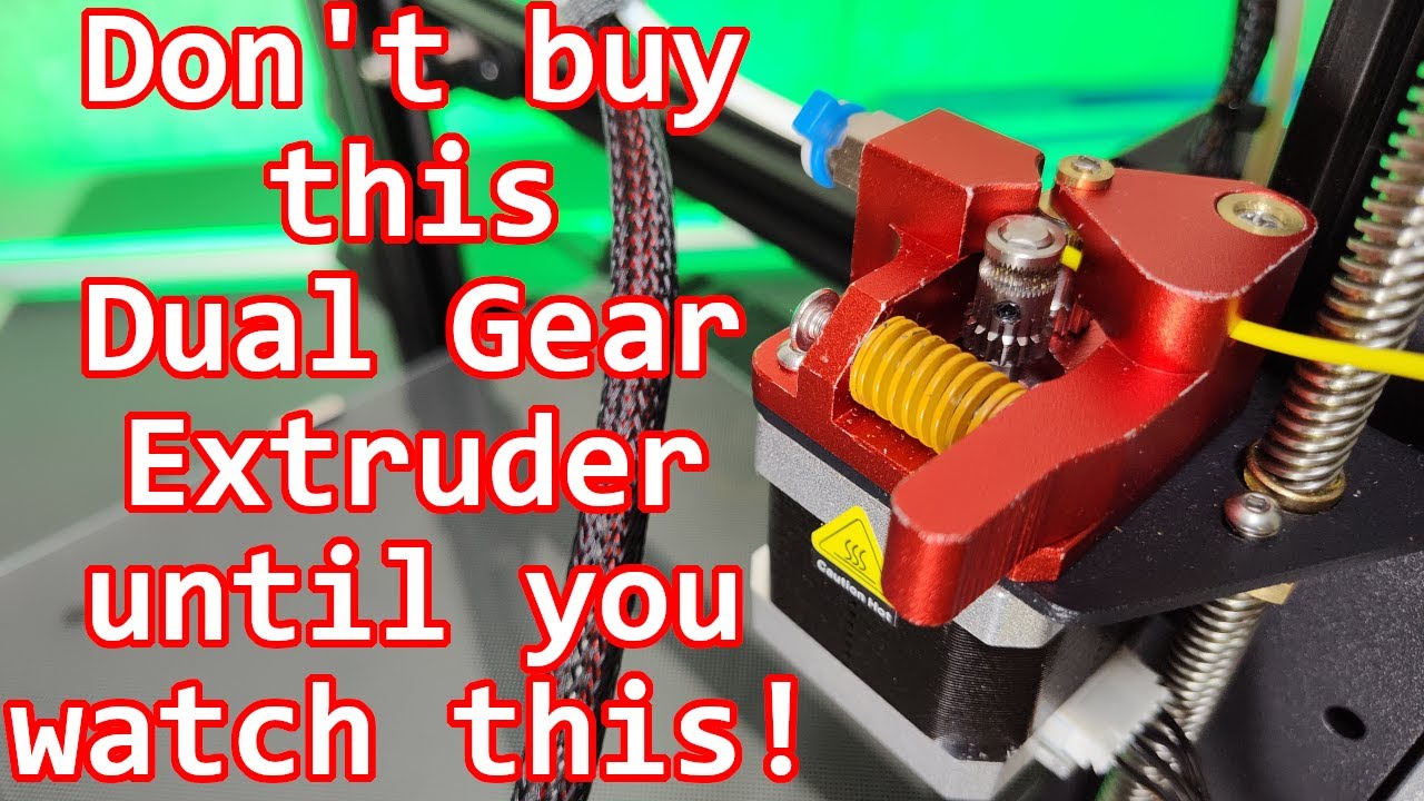Cheap Dual Gear Extruder - Should you buy one? - YouTube