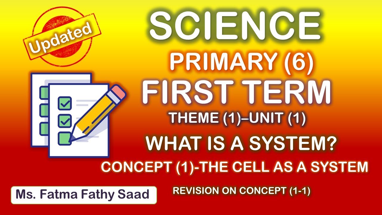P6-science - unit 1-concept 1-Self Assessment - YouTube
