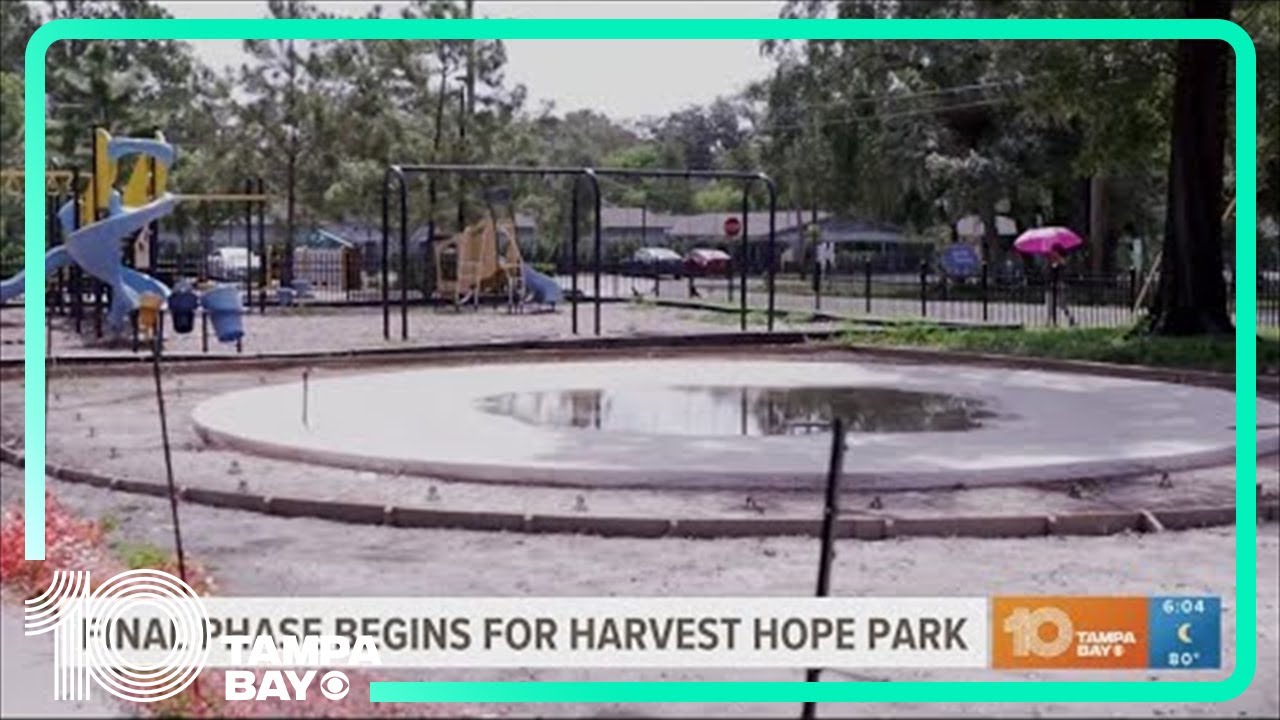 Final phase for Tampa's Harvest Hope Park now underway - YouTube