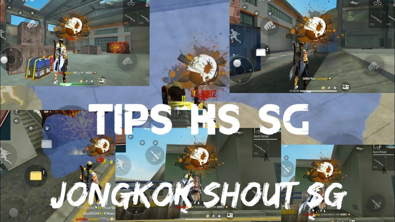 Tips jongkok shout SG FREE-FIRE 2020 - YouTube