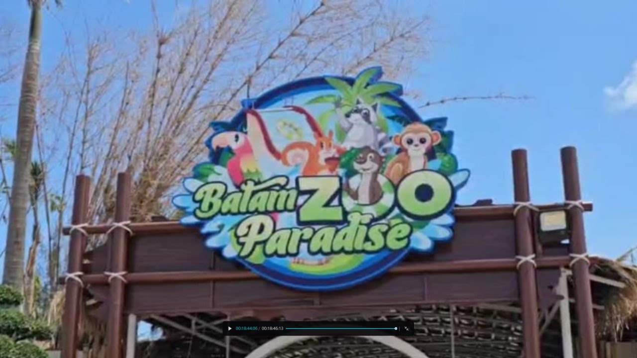 Hanya ada di Batam Zoo Paradise. - YouTube