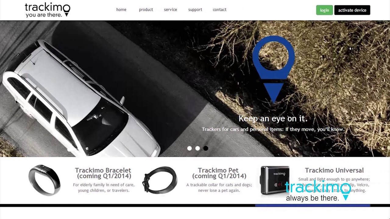 Trackimo dispositivo GPS - YouTube