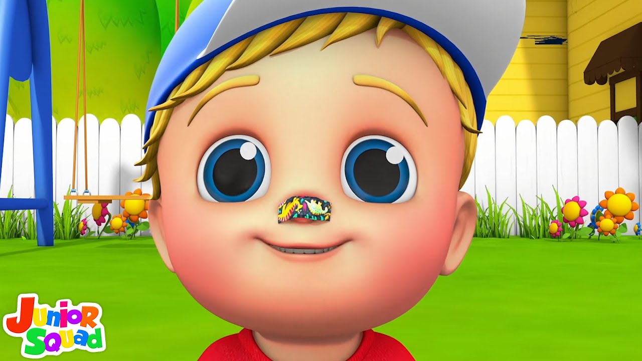Boo Boo Song, Baby Got A Boo + More Kids Nursery Rhymes by Junior Squad ...