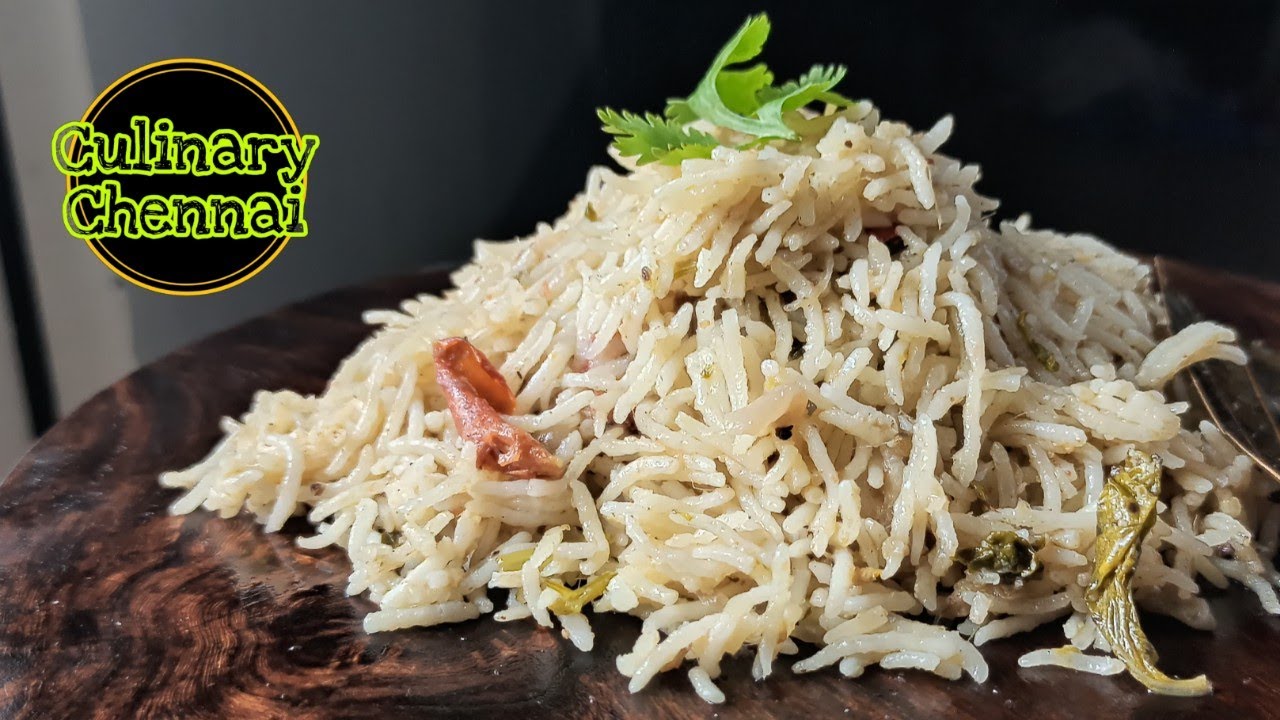 White Kushka in 30mins | வெள்ளை குஸ்கா | Simple and Tasty Plain Biryani ...