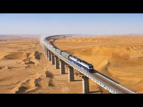Dünyada bir çölü çevreleyen ilk demiryolunda yolculuk | Çin, Sincan’da 5 gün