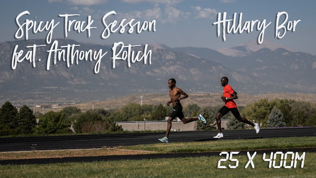 Spicy Track Session 25 x 400m | Hilly Bor feat Anthony Rotich | Next Up ...