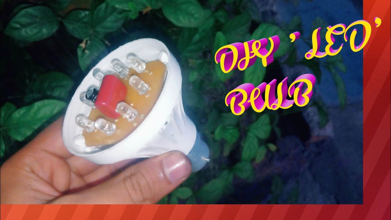DIY LED bulb - YouTube