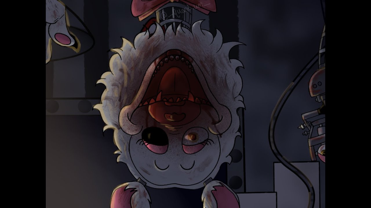 [BLOOD] MANGLE - FNAF Speedpaint! - YouTube