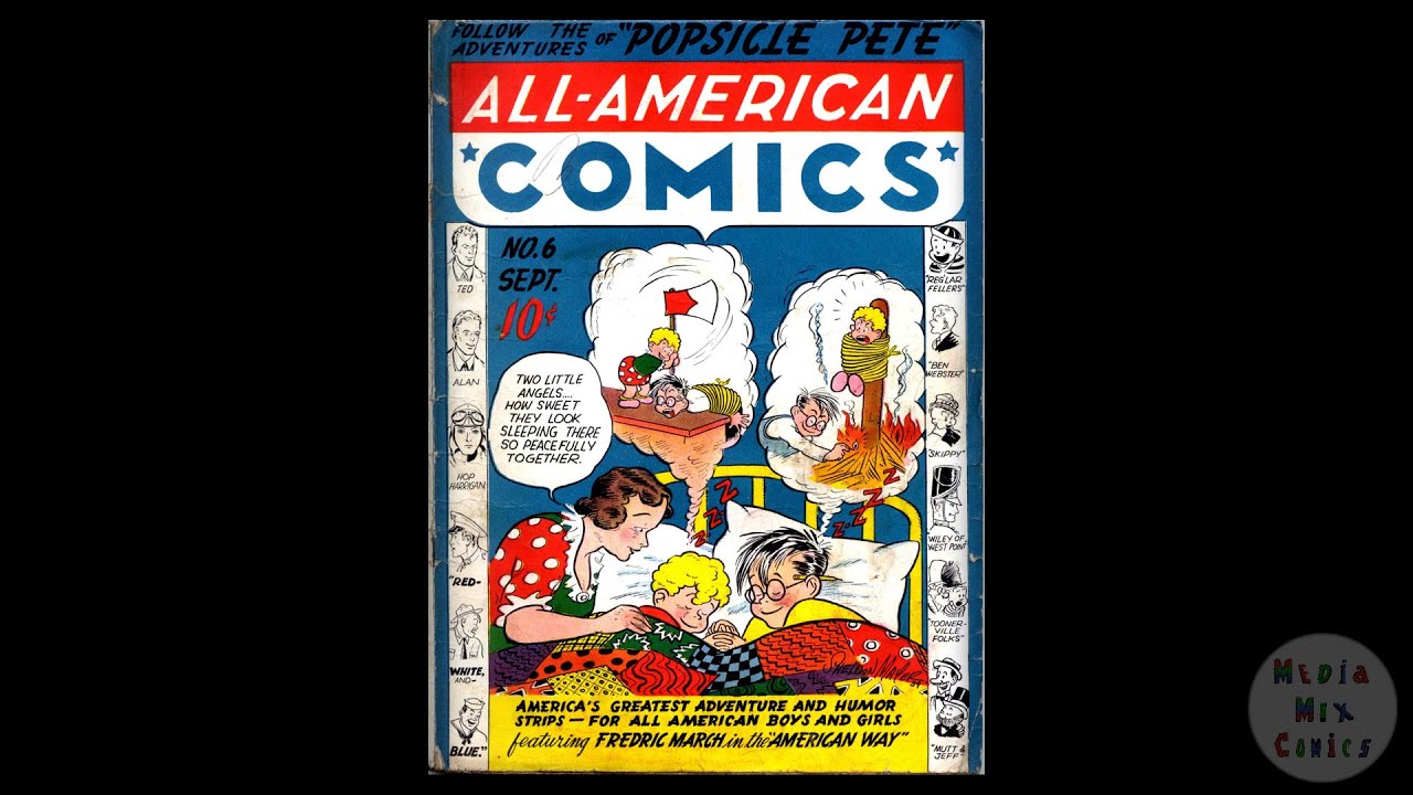 DC CHRONOLOGY____00148 All American Comics 006 - YouTube