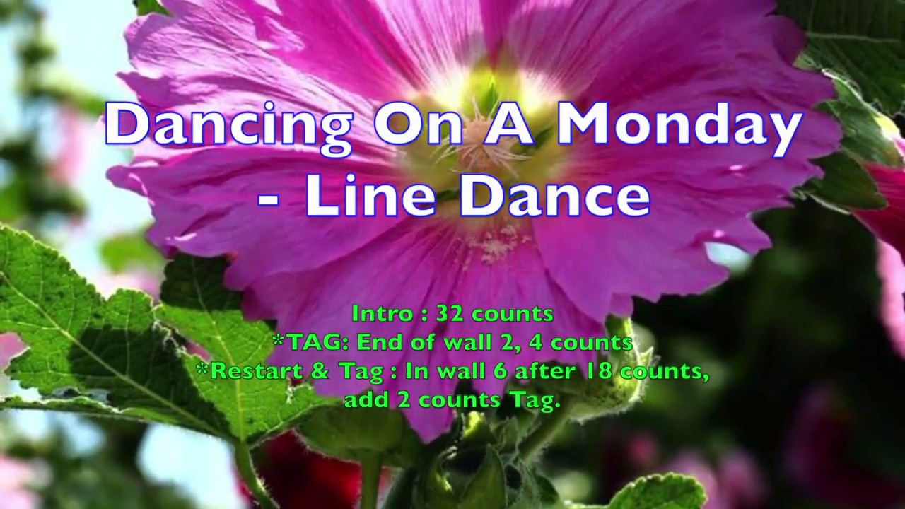 Dancing On A Monday - Line Dance - 在星期一跳舞 - YouTube