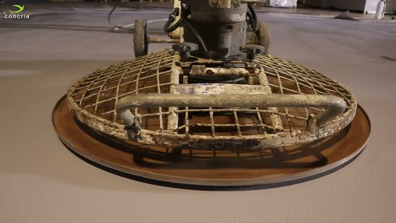 Concria Optimal Slab Screed, Solution for existing floors - YouTube