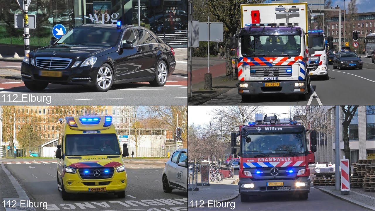 P1/A1 Politie DKDB, SIV, Takelwagen, Haakarmvoertuig, Brandweer ...