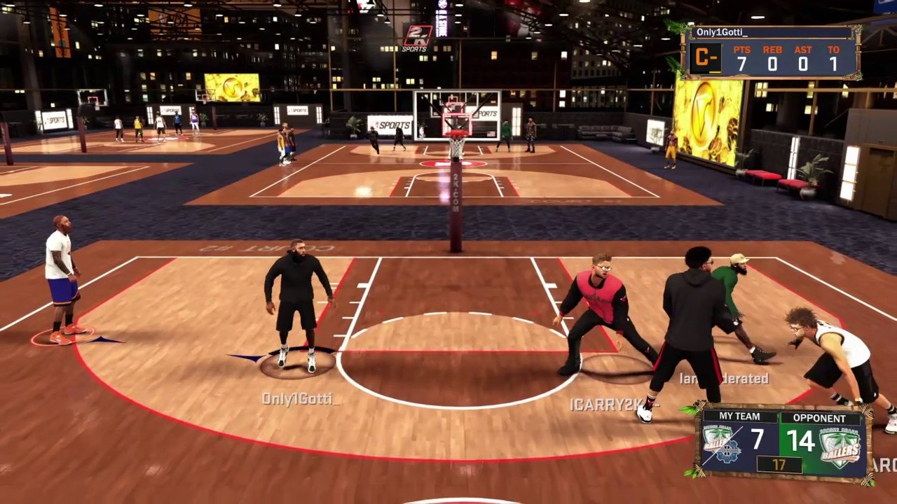 NBA 2K17 Stage Luckiest ComeBack in 2K17 History - YouTube