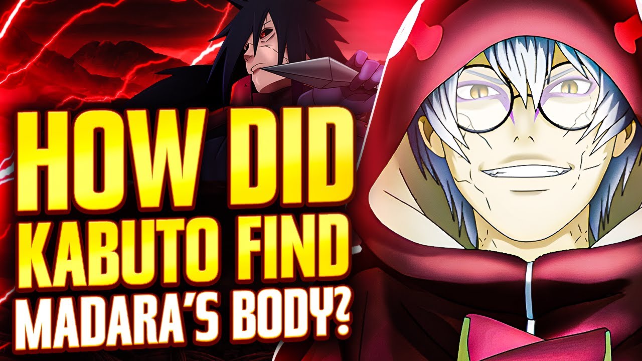 How Did Kabuto Find Madara's Body? - YouTube