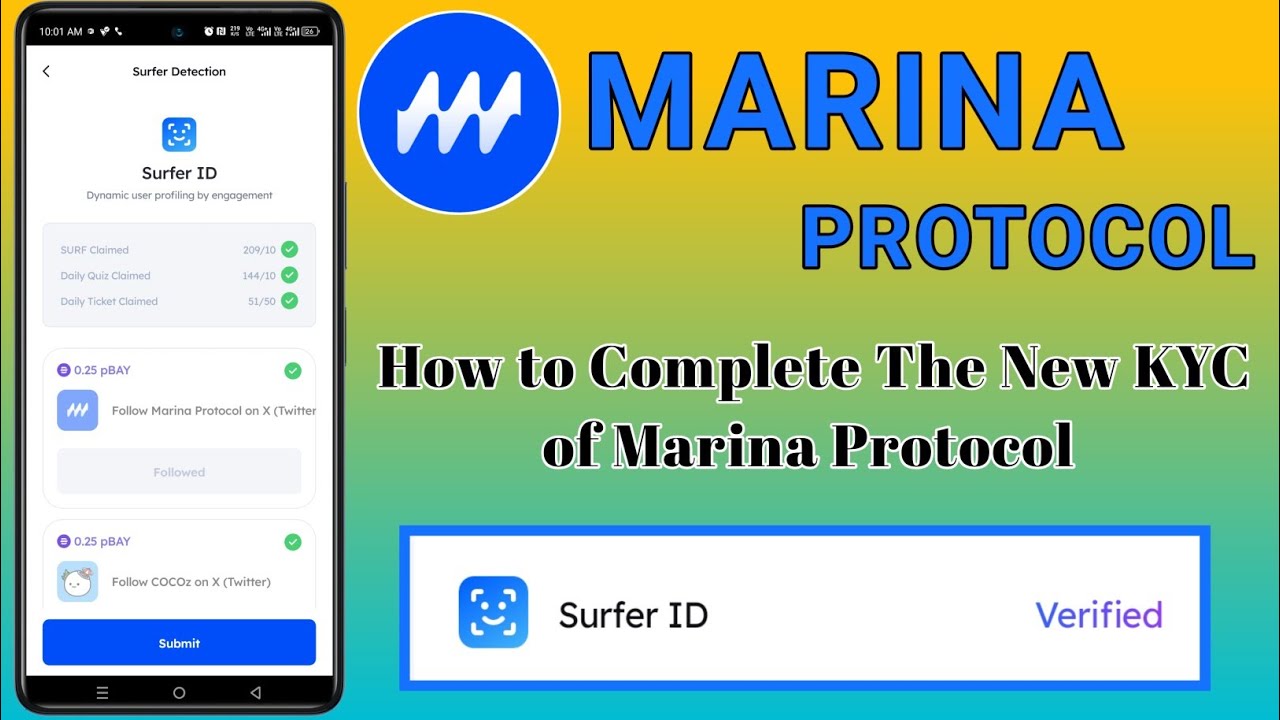 Marina Protocol Kyc2 | marina protocol phase 2kyc | How to complete the new KYC of Marina ...