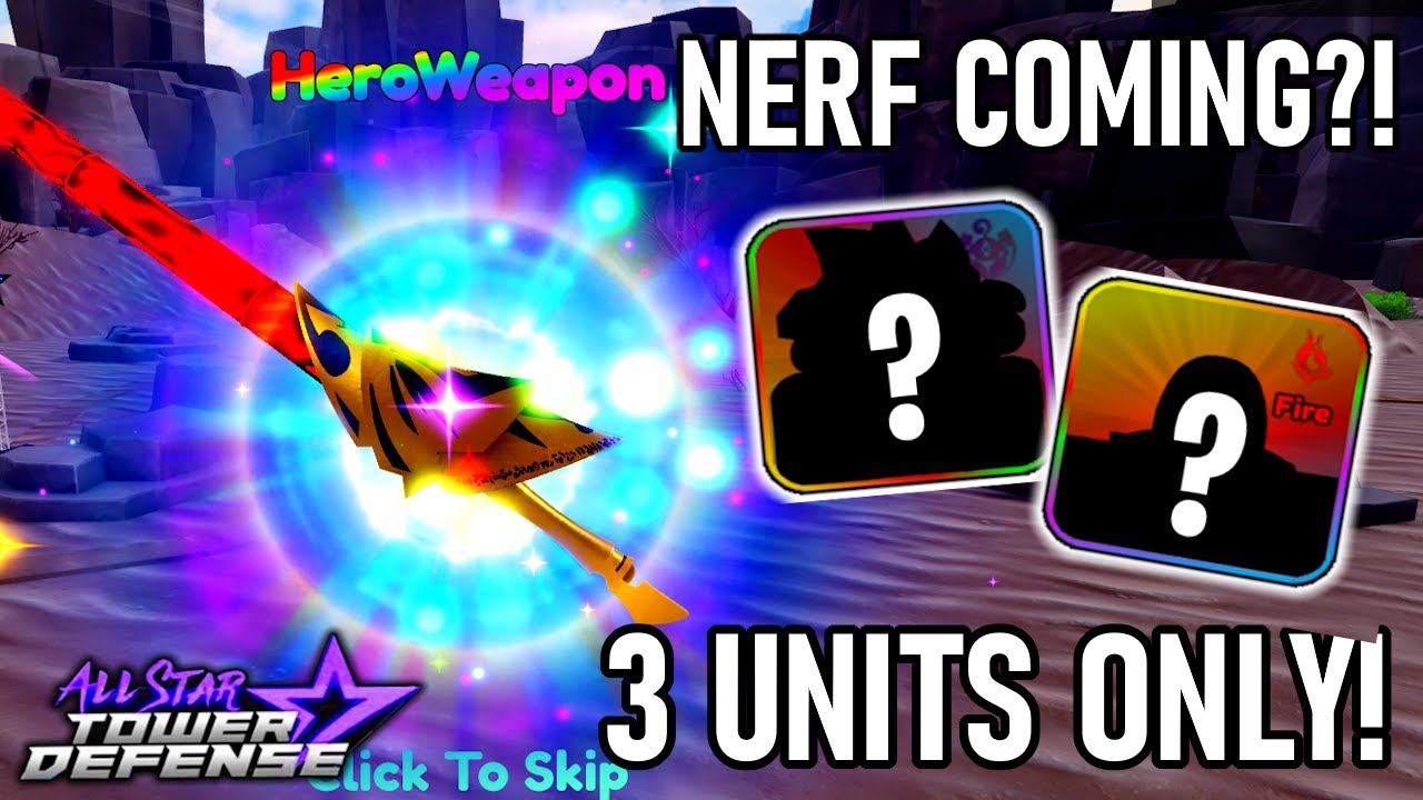These INSANE Units Might Be NERF? 3 Units SPEEDRUN?! Enuma Raid | All ...