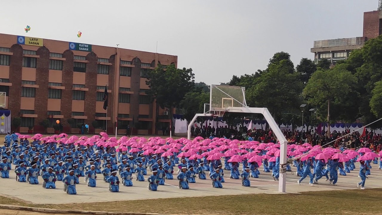 64th Sports Day 2019 Air Force Bal Bharti School (AFBBS)...performance ...