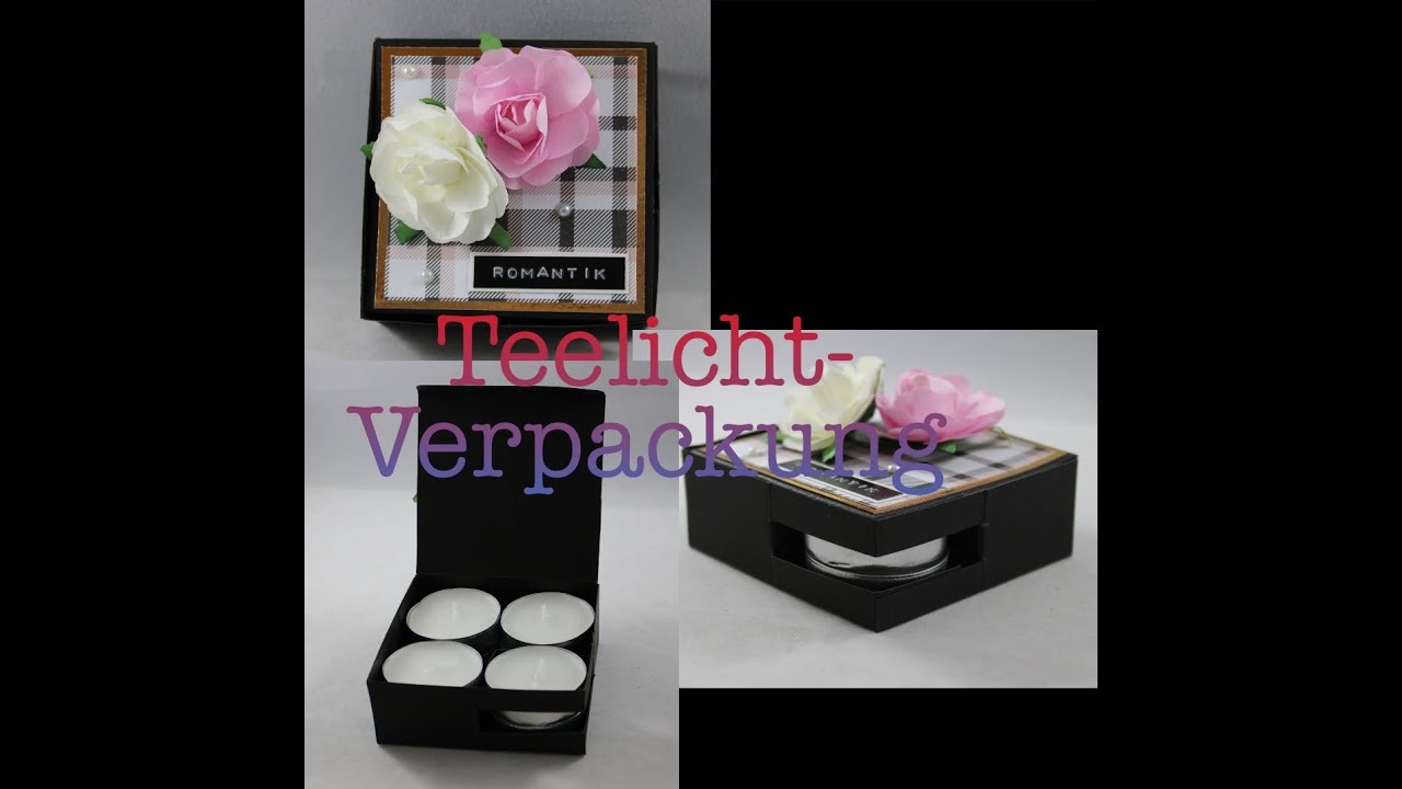 *Tutorial* Teelicht Verpackung - YouTube