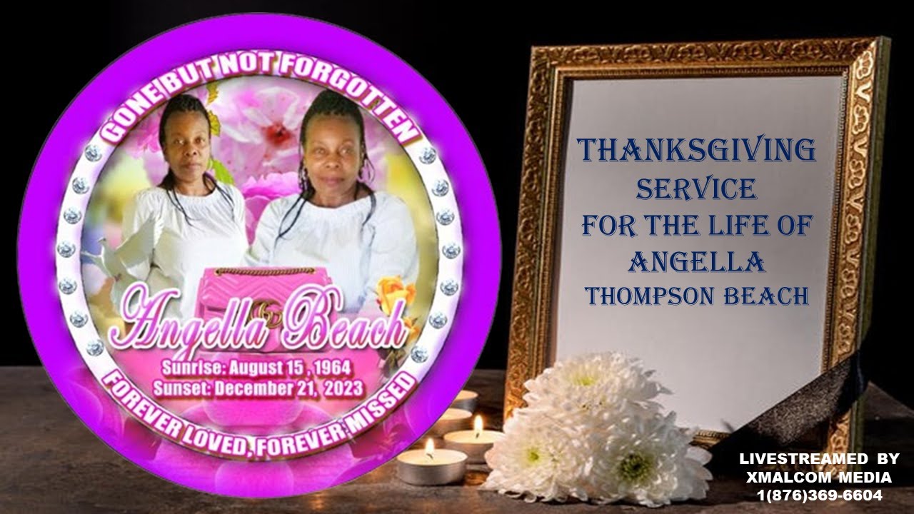 Angella Thompson Beach Thanksgiving Service - YouTube