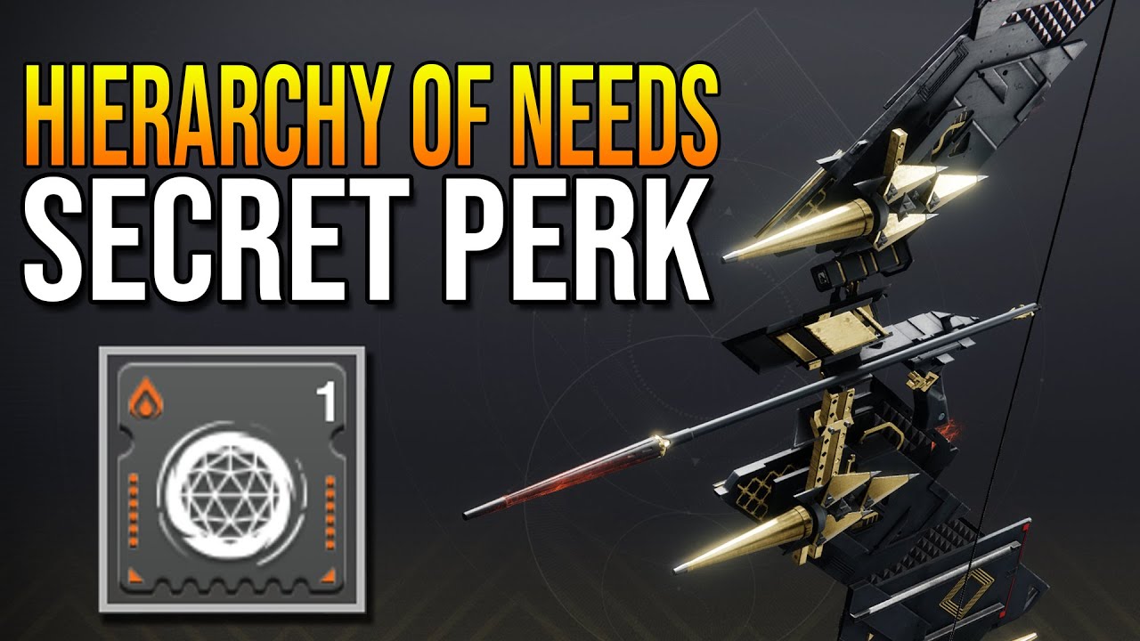 Hierarchy of Needs SECRET PERK is Amazing! (Season of the Seraph) - YouTube