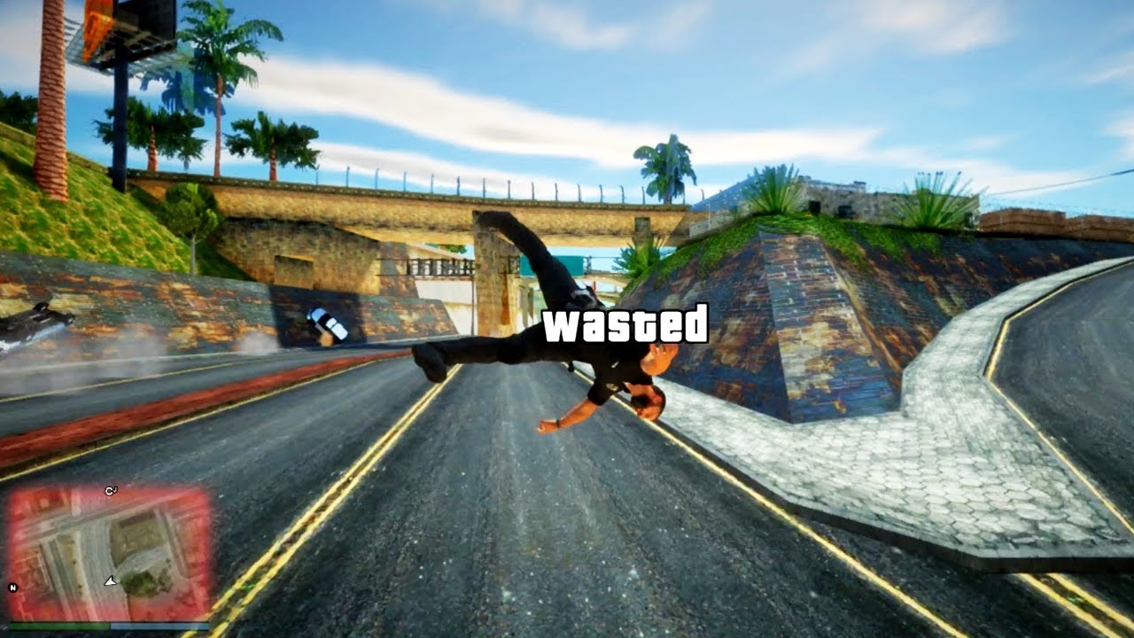 GTA San Andreas Epic Wasted ep.17 [Funny Moments] - YouTube
