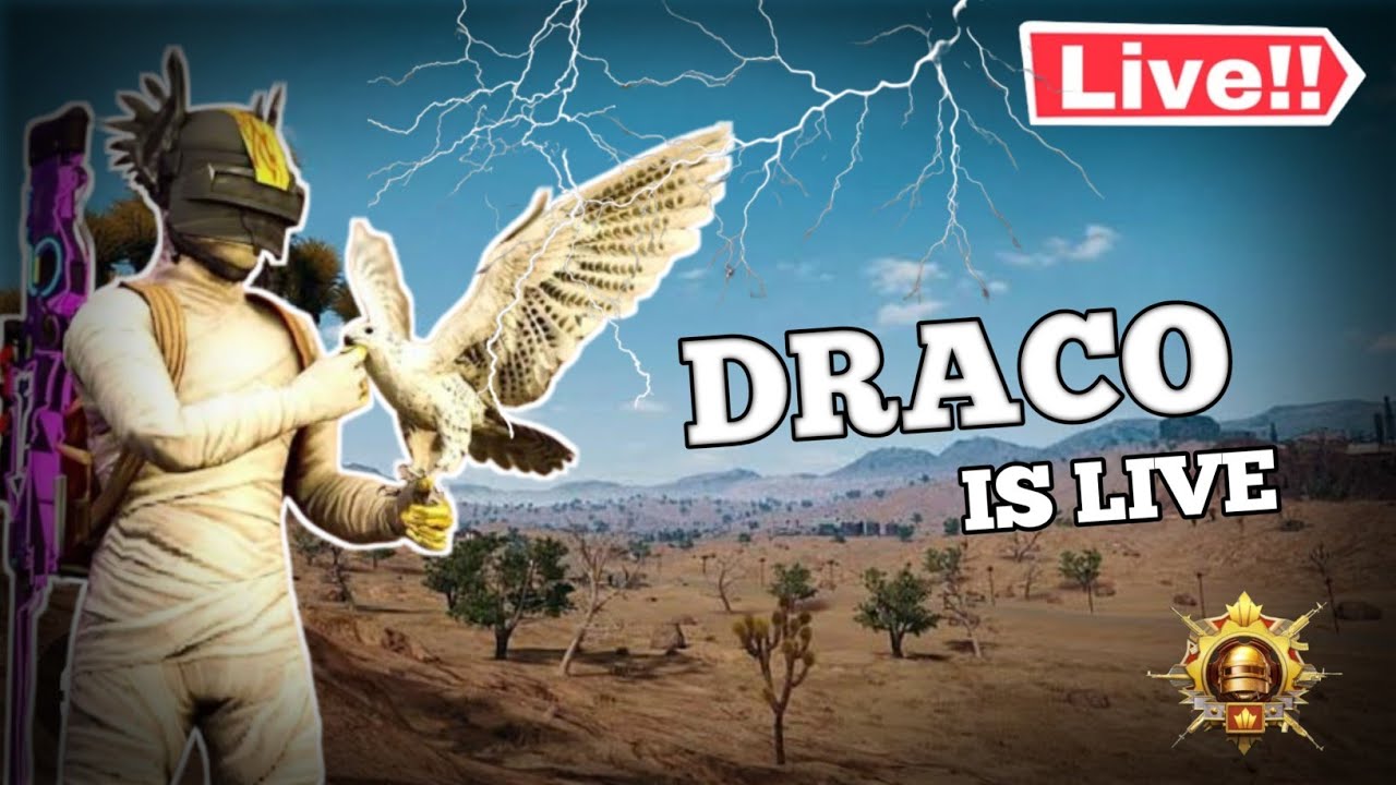RUSH GAMEPLAY | NEW ROYAL PASS | DRACO GAMER IS LIVE #live#bgmi#pubg# ...