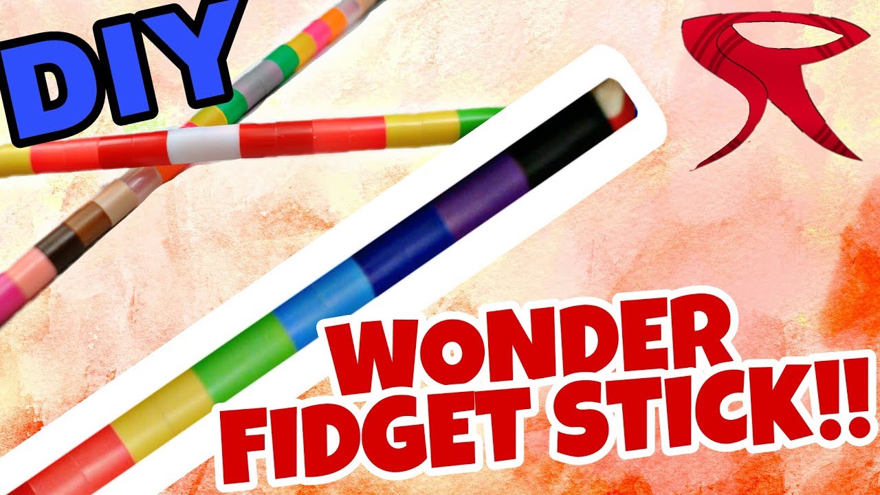 DIY Perler Wonder fidget stick | Tutorial - YouTube