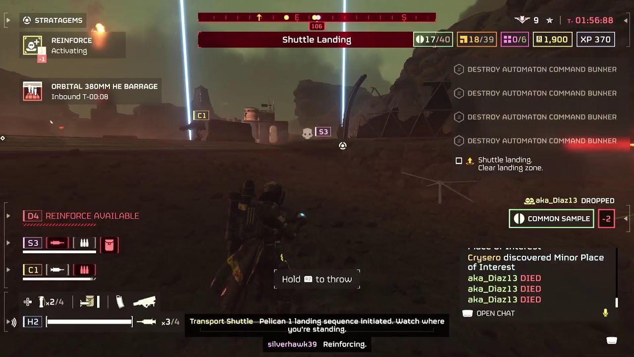 Helldiver 2 helldiver mission level hayasabluecore - YouTube