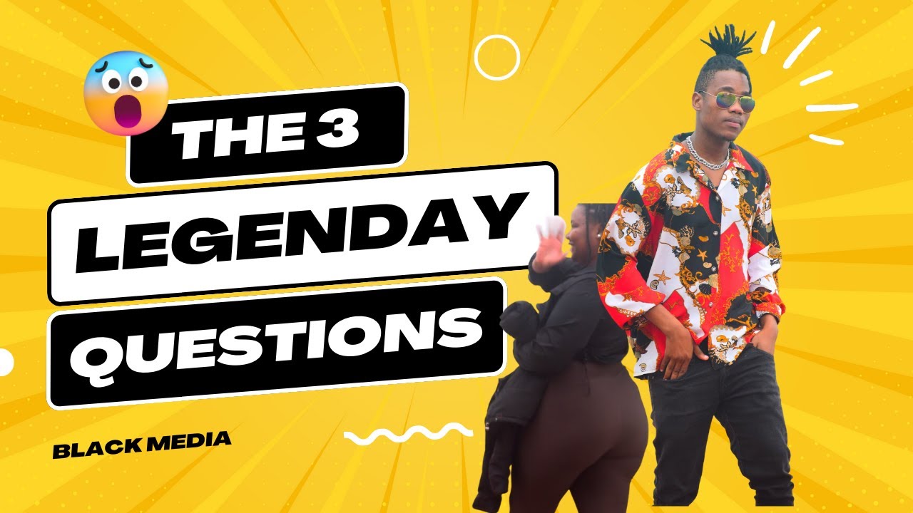 The 3 LEGENDARY Questions !!!!!|IRL Q & A|EP 1|Dr Blvck| - YouTube