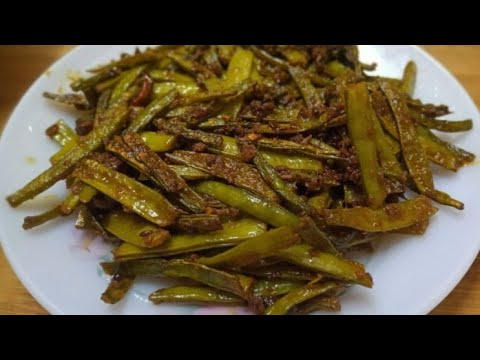 Cluster Beans Fry/ Gwar Fali ki Recipe/ ग्वारफली की सब्ज़ी - YouTube