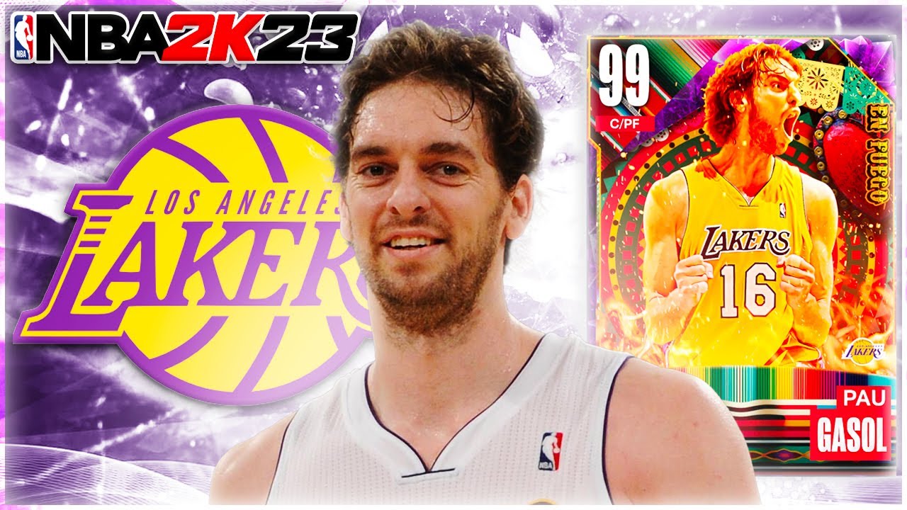 DARK MATTER PAU GASOL GAMEPLAY! SUPER UNDERRATED BIG IN NBA 2K23 MYTEAM ...