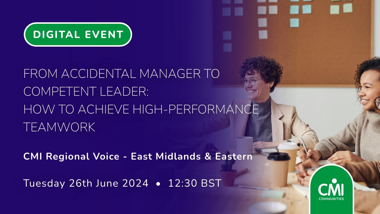 From Accidental Manager To Competent Leader - YouTube