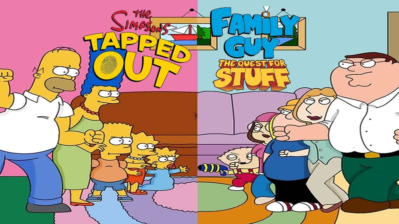 The Simpsons Tapped Out / Family Guy Quest For Stuff Crossover Idea ...