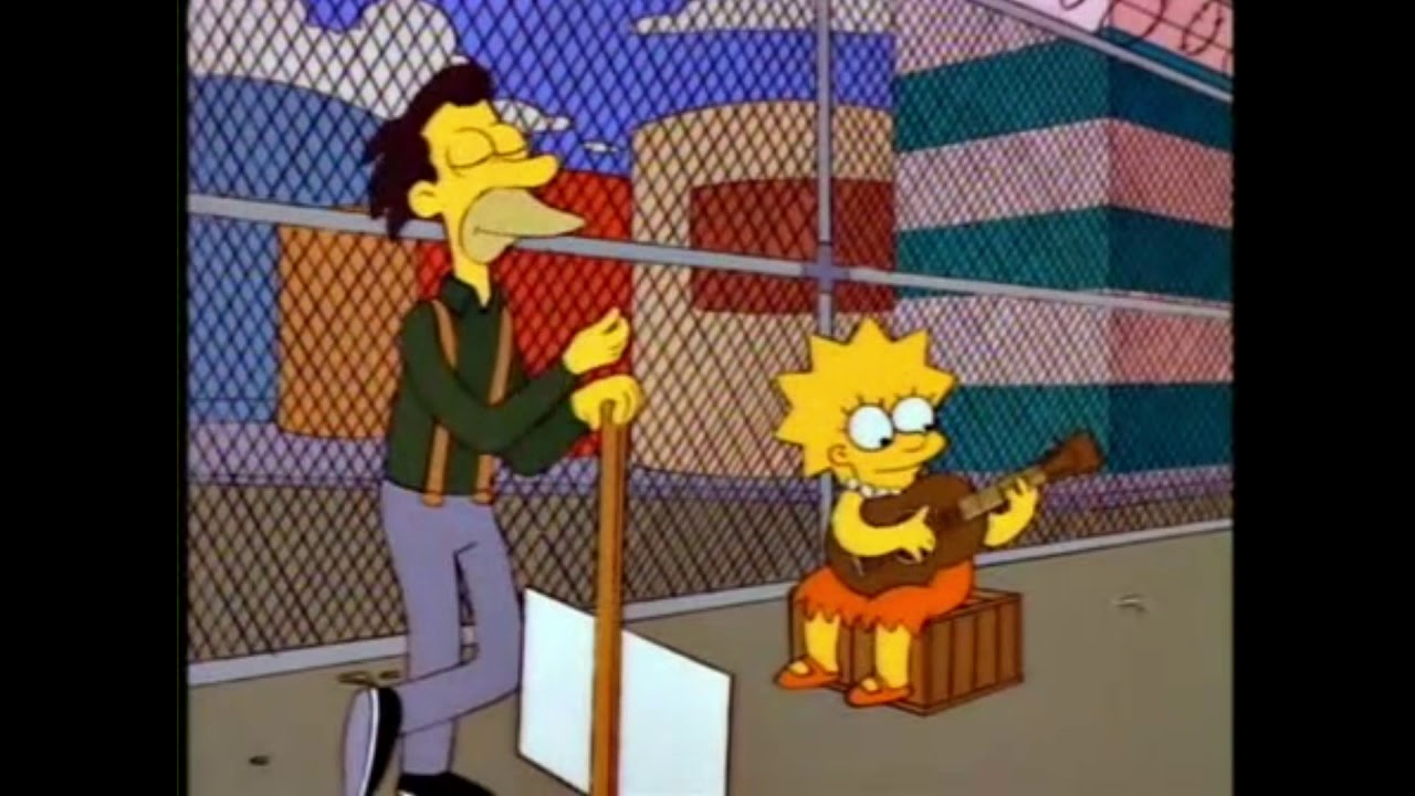 Lisa Simpson toca la guitarra -7 Lunas -(Exotica) - YouTube