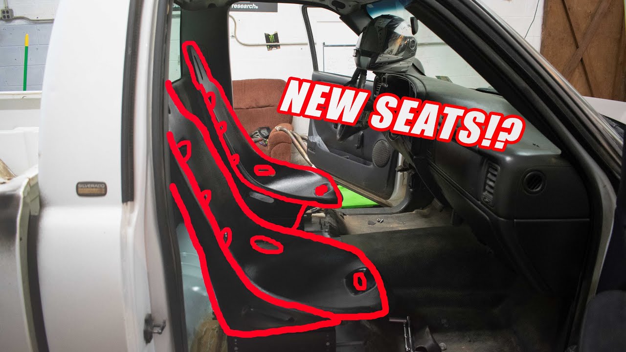 Installing Racing Seats In My Silverado - YouTube