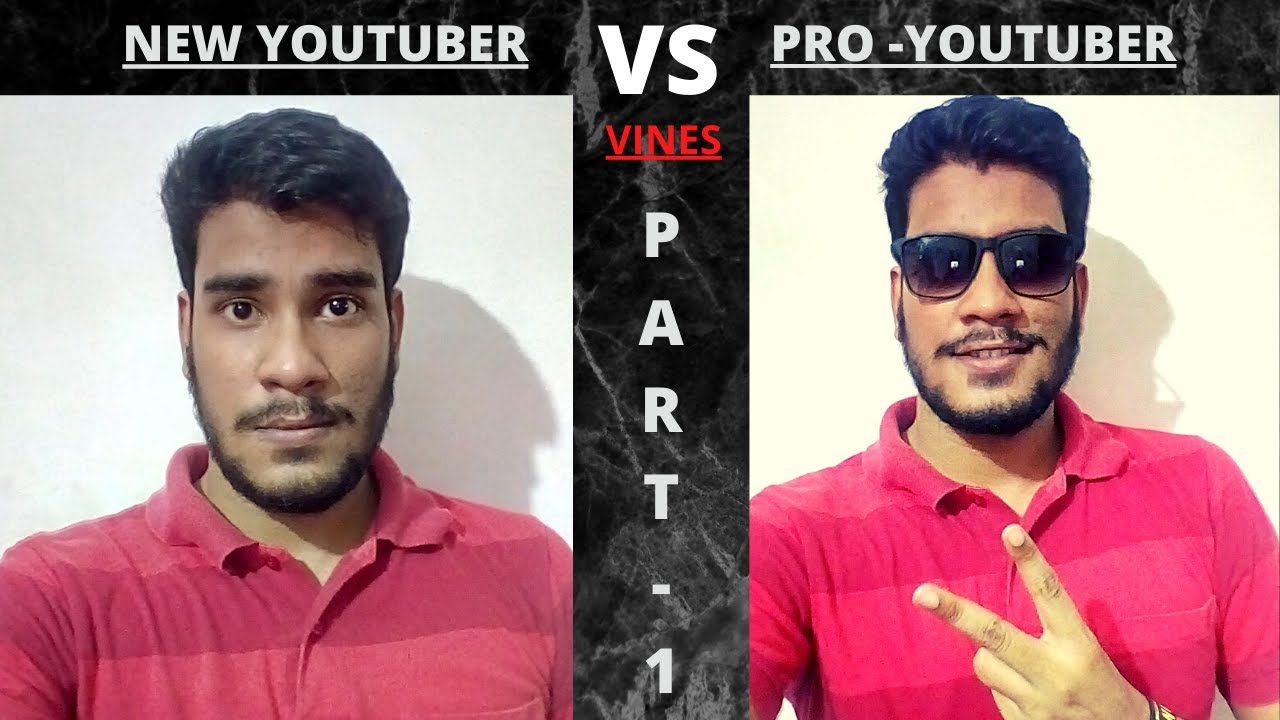PRO -YOUTUBER vs NEW YOUTUBER PART-1 | EMOTIONAL REALITY OF NEW ...
