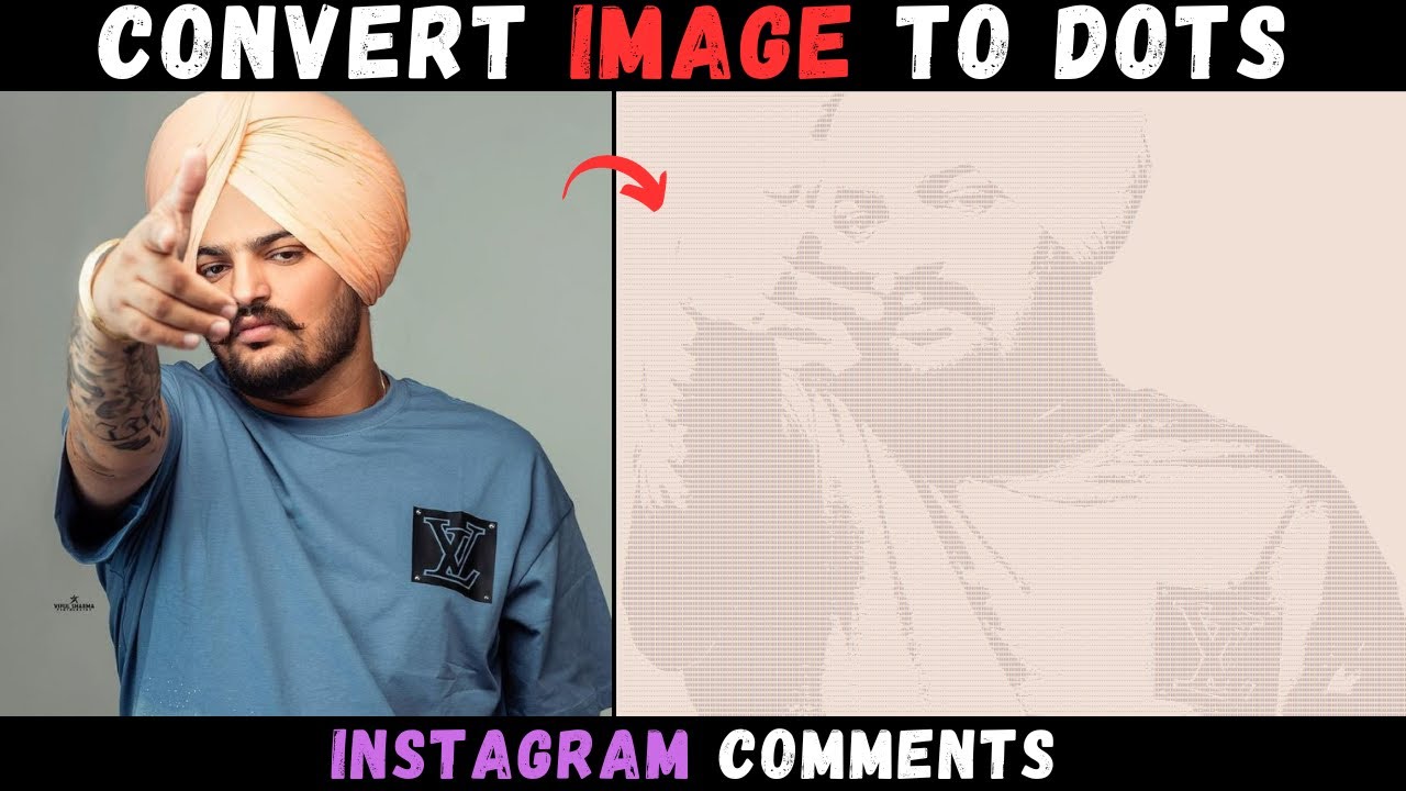 Convert Image To Dots In Just 2 Min 🔥 - YouTube