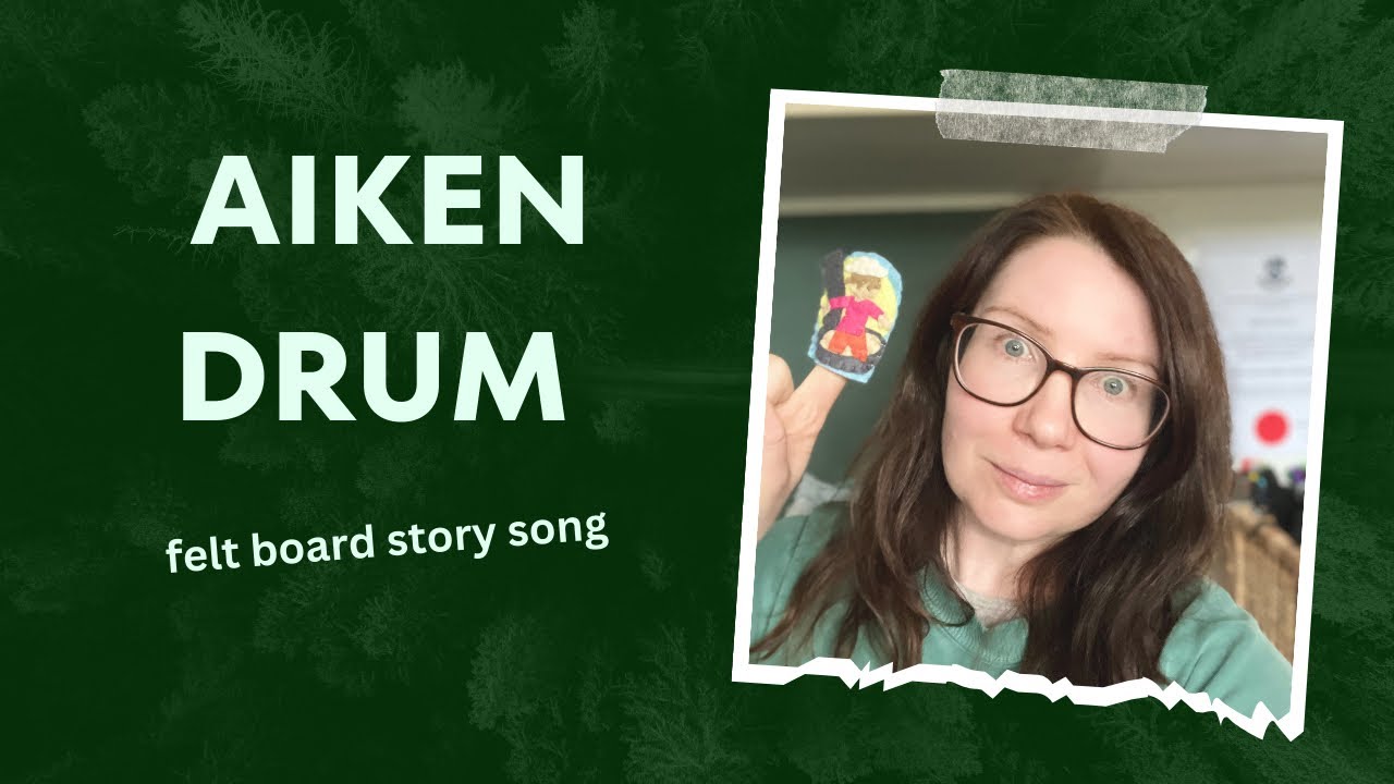 Felt Board Fun With Aiken Drum Song And Puppets - Perfect For Early Childhood Educators! - YouTube