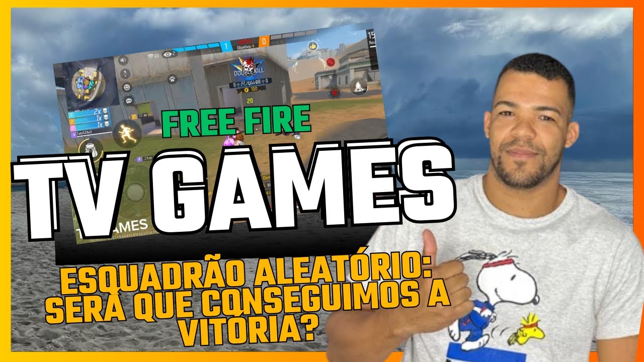 Esquadrão Aleatório: Será Que Conseguimos a Vitória? - Free Fire #tvgames - YouTube