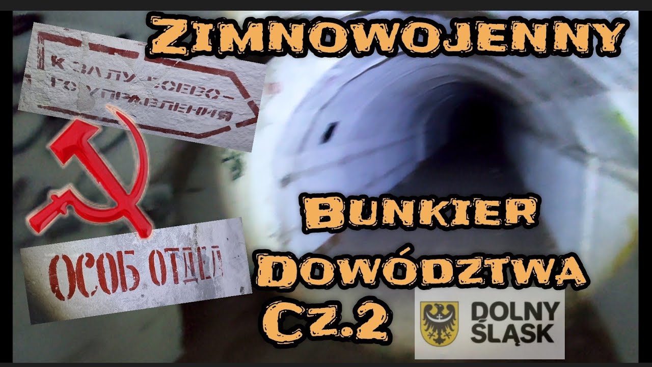Bunkier dowództwa ZSRR w polsce! Olbrzymie poradzieckie podziemia! Cz.2 ...