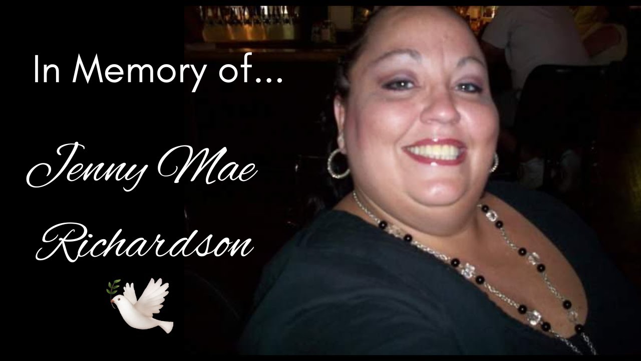 In Loving Memory of Jenny Mae (June) Mitchell Richardson 💜🕊 - YouTube