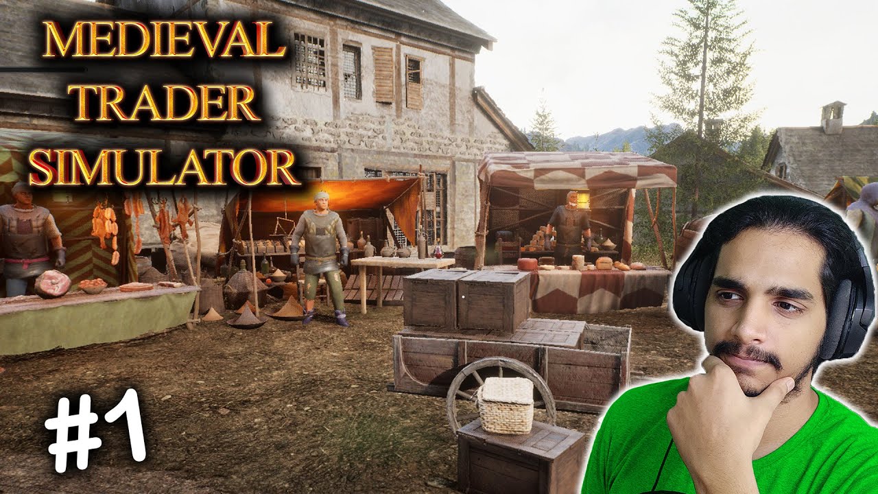 MEDIEVAL TRADER SIMULATOR : I OPENED A NEW SHOP !! Malayalam | Rune ...