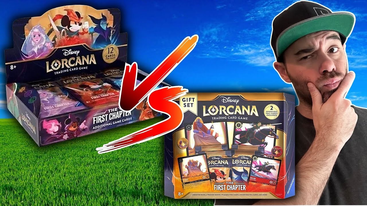 Disney Lorcana Pull Rates! Gift sets VS. Booster Box.. Which is better ...