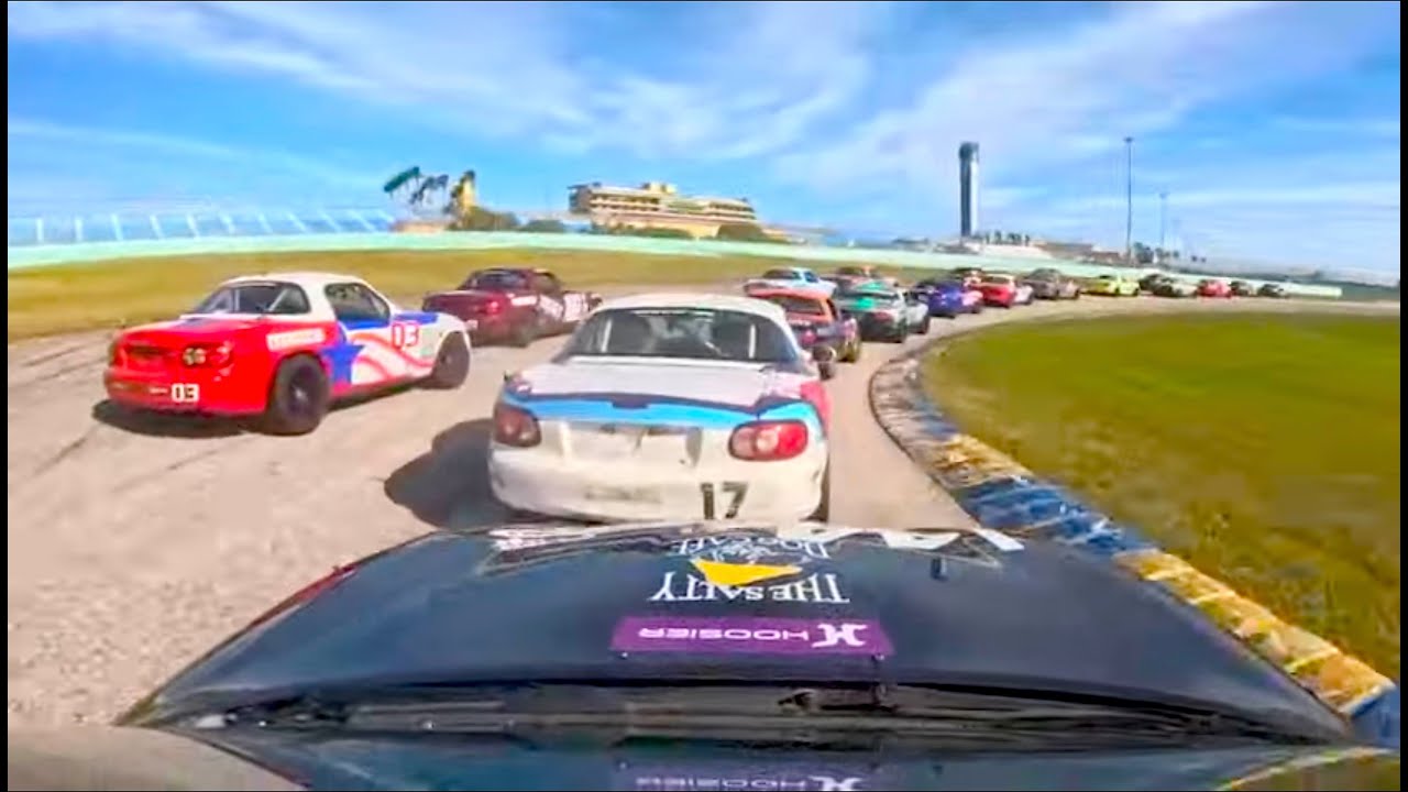 Homestead SCCA Winter Majors • Spec Miata • 21st to 8th Run • January 5 ...