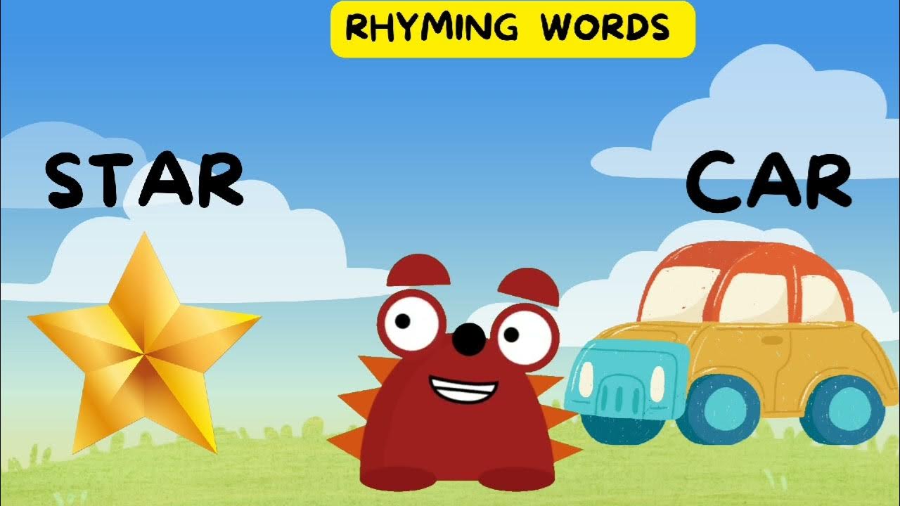 Rhyming words | Rhymes song | Nursery rhymes & songs | Kids words ...