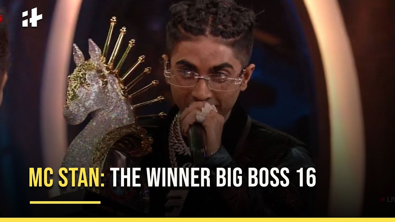 MC Stan, The Winner Big Boss 16 - YouTube