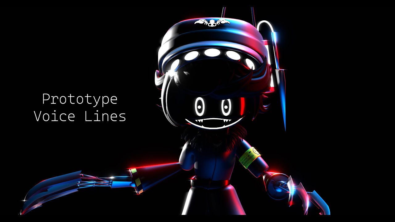 Prototype Voice Lines But N | Murder Drones Short Animation - YouTube